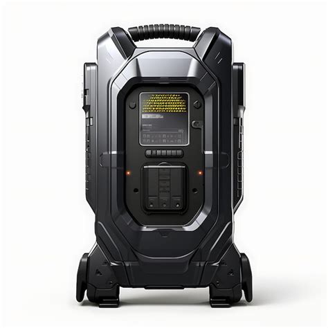 Premium Ai Image Isolated Metal Detector Explosive Detection Sensor Arches Bl On White