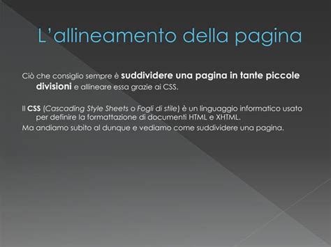 Html E Css Seconda Lezione Pdf