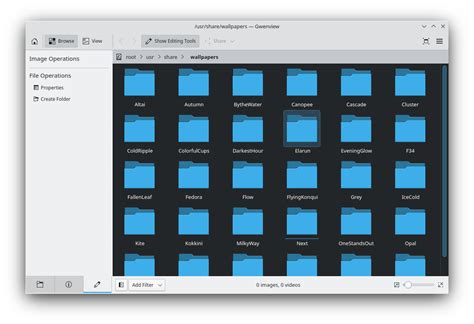 Gwenview KDE Applications