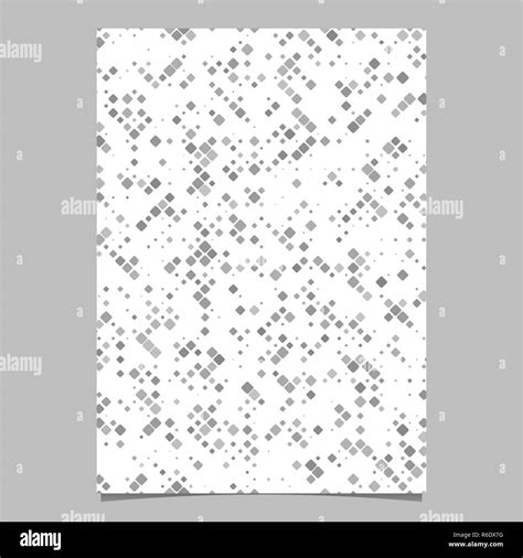 Grey Abstract Rounded Square Pattern Background Brochure Template Stock Vector Image And Art Alamy