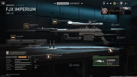 Intervention Sniper Rifle Mw2