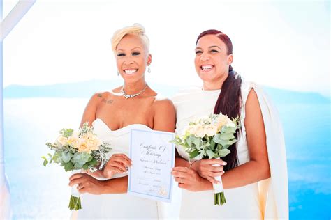 Same Sex Weddings In Greece Santorini And The Greek Islands Aegean Dream Weddings