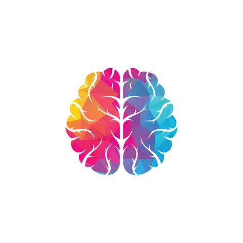 Creative Brain Logo Design Brainstorm Power Thinking Brain Logotype