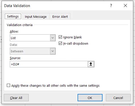Can Dynamic Array Functions Be Used As A Source In A List Validation Dropdown In Excel