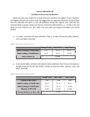 Analyzing Acid Base Titrations Post Lab Questions In Chemistry Course Hero