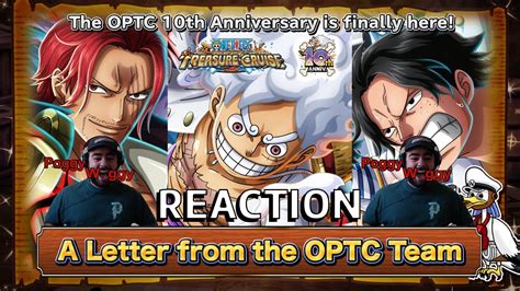 Optc 10th Anni Characters Revealed Live Reaction Youtube