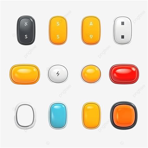 Control Button Interface Elements Control Button Interface PNG Transparent Image And Clipart