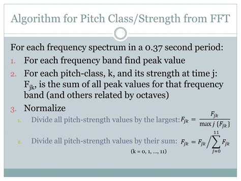 Ppt Polyphonic Audio Key Finding Using The Spiral Array Ceg Algorithm