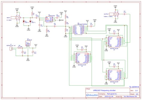 Frequency Prescaler 3ghz Oshwlab