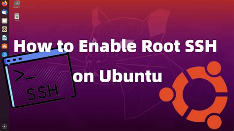 How To Enable Root Ssh On Ubuntu Youtube