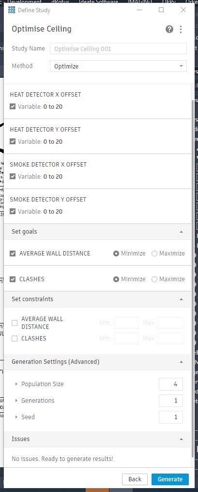 generative design for revit outcomes issue generative design dynamo