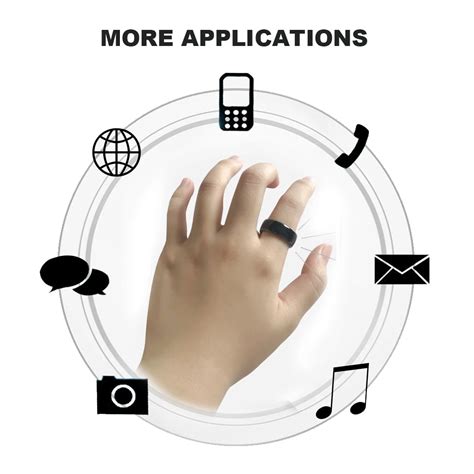 OTPS Ceramic Programmable Intelligent RFID NFC Smart Ring Payment For Men Women Android Ios