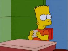 Bart Simpson Tavle 