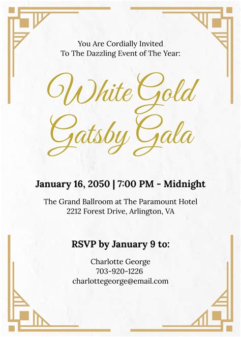 Free Gold Templates To Edit Online