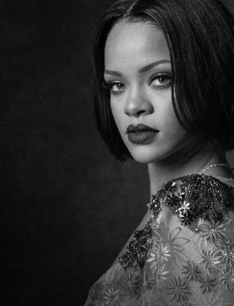 Rihanna Black And White