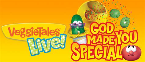 Veggietales God Made You Special Live