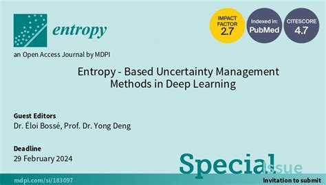 Entropy Mdpi On Linkedin Specialissue Deepneuralnetworks Dnn