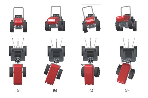 The Configurations Of The Compact Articulated Chassis Tractor A