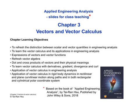 Pdf Chapter 3 Vectors And Vector Calculus Dokumen Tips