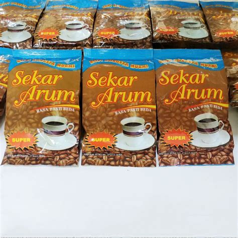 Jual Kopi Sekar Arum Robusta Super 75gram Kopi Puslit Jember Puslit