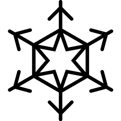 Snowflake Vector Svg Icon Svg Repo