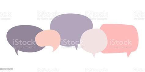 평면 디자인 소셜 네트워크 통신 벡터 개념 그림 연설 거품입니다 웹 디자인 배너 모바일 앱 방문 페이지 및 인포그래픽용