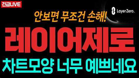 코인추천 레이어제로 지금 폭등차트 만들면서 상승하고 있습니다 안보면 무조건 손해 레이어제로 알트코인 코인전망 Youtube