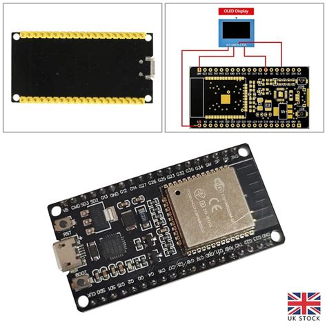 Esp32 Nodemcu Development Board Esp32 Devkit 38 Pin Expansion Wifi