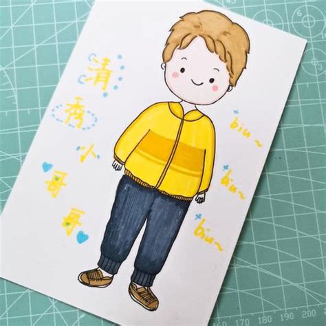 哥哥弟弟头像简笔画 简笔画图片大全 普车都