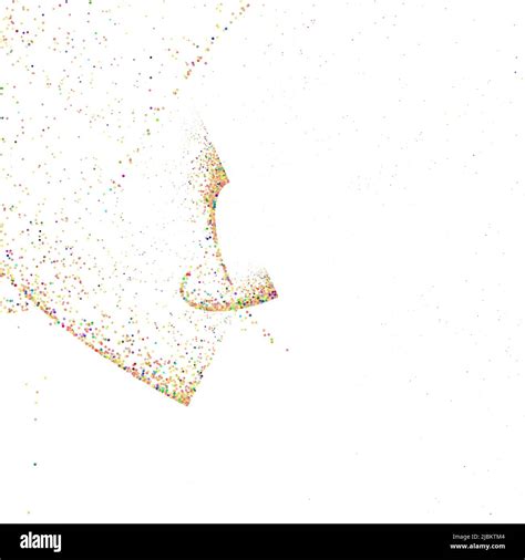 Noise Gradient Swirl Algorithm Example Implementation Illustration