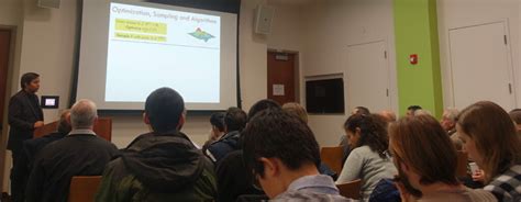 nisheeth vishnoi gives dsi distinguished lecture on algorithms nature and society rafik