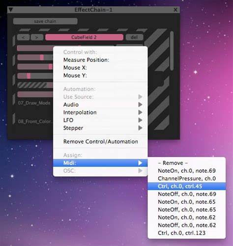 Sending MIDI Messages Directly To CoGe From Ableton Live And Control