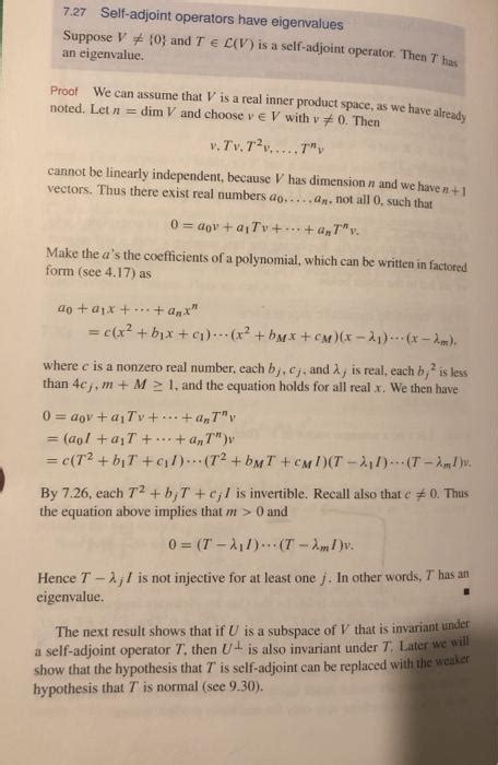 Solved 6 What Is The Significance Of Normal Operators And