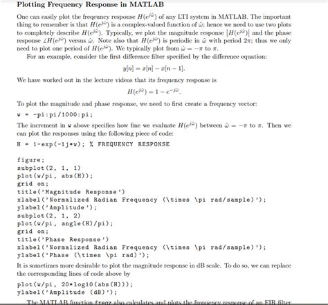 Matlab Code All Parts Are Related And The Code Is