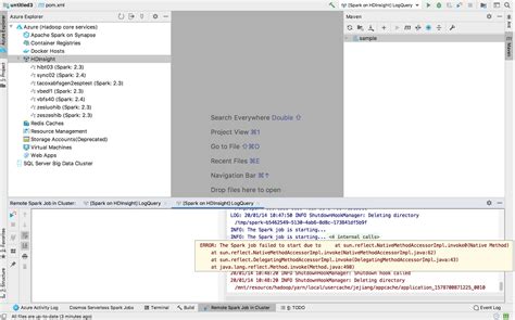 Intellij Esp Submit Job Failed · Issue 3928 · Microsoftazure Tools For Java · Github