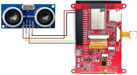 Ultrasonic Range Finder With Esp32 Tft Display And Hc Sr04