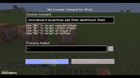 minecraft scoreboard tutorial teams youtube