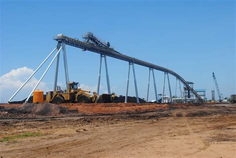 Barge Loading Conveyor System For Arutmin Indonesia Curve Engineering Sdn Bhd