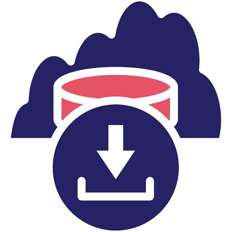 Premium Vector Cloud Download Icon Vector Icon Illustration Of Networking And Data Sharing Iconset