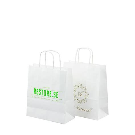 Papperskasse ECO Basic Vit Mini Liten Kasse Med Tryck Profilar Se
