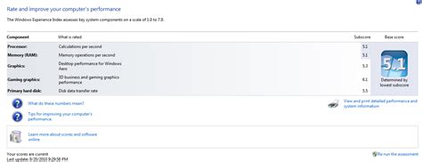 Retrieving Windows Experience Index Via Wmi Learn Powershell