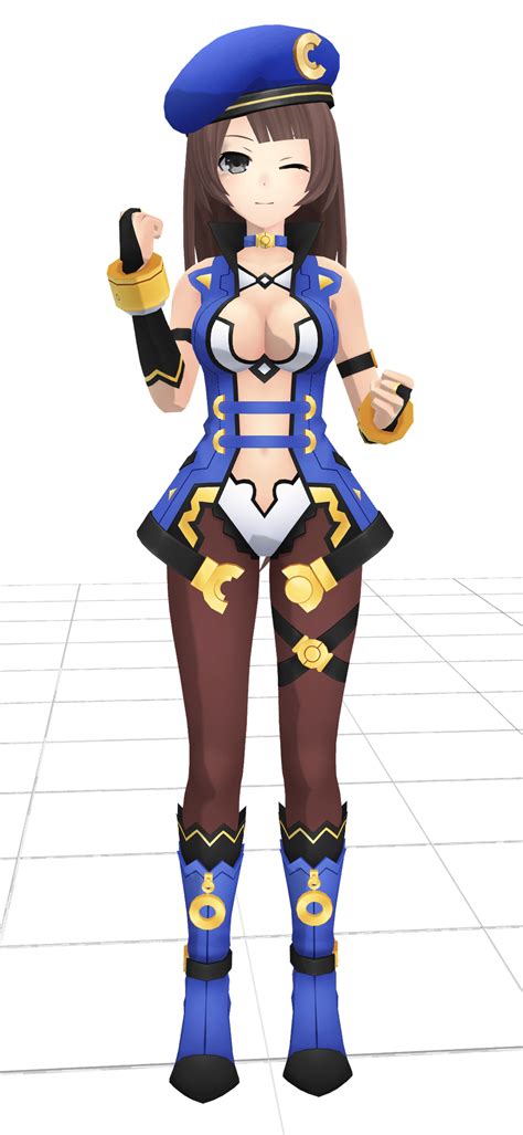 C Sha Neptune Series Shin Jigen Game Neptune Vii Blue Footwear