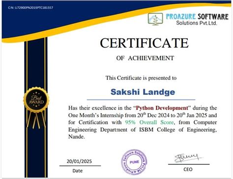 Sakshi Landge On Linkedin Python Internship Learningjourney