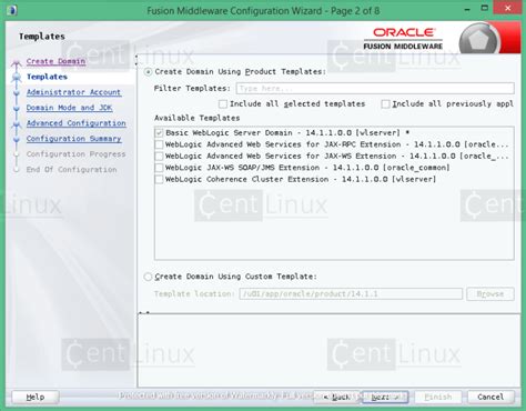 How To Install Weblogic 14c On Rhel 8 Centlinux