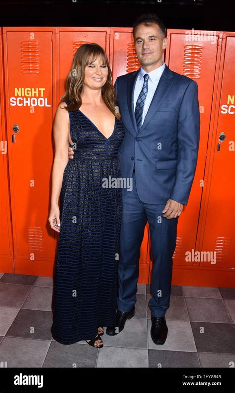 Mary Lynn Rajskub And Matthew Rolph Attending The Premiere Of Night