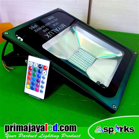 Lampu Sorot Led Rgb Watt Prima Jaya Led
