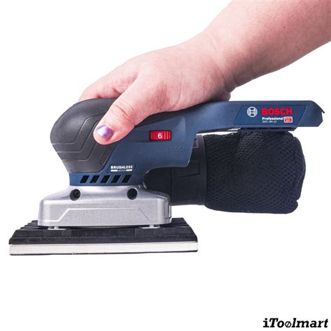 เครื่องขัดกระดาษทรายแบบสั่น Bosch Gss 18v 13 Professional 06019l0101 ตัวเปล่า ลดราคา Itoolmart