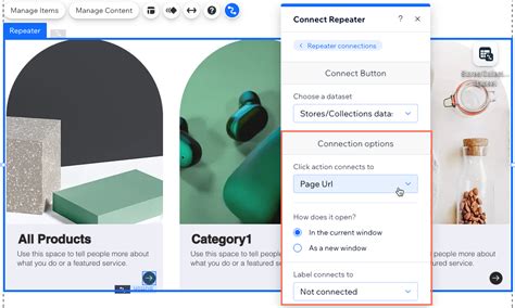 Cms Displaying Your Wix Stores Product Categories On A Dynamic List