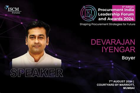 Devarajan Iyengar On Linkedin Ignitingnetwork Procurement Industry Networking Iscmforum