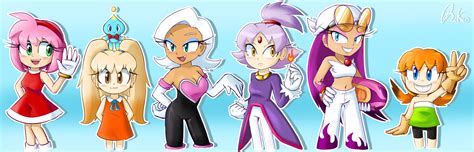 Sth Chibihuman Girls By Biko97 On Deviantart